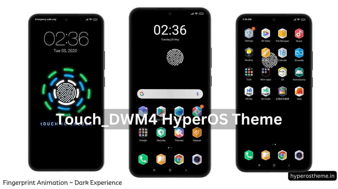 7 Best Android MI Themes Fingerprint Lock for MIUI & HyperOS - HyperOS Themes