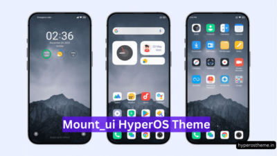 Mount_ui HyperOS Theme for Xiaomi with Minimal Experience - HyperOS Themes